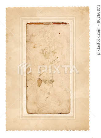 Old photo frame. Vintage paper. Retro card - Stock Illustration ...