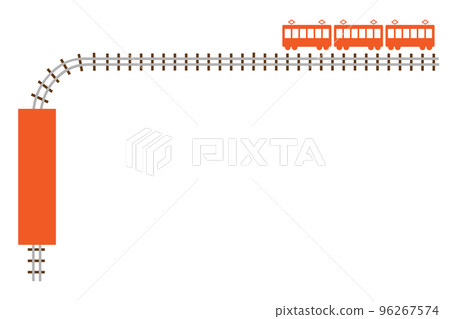 train frame material. Lots of text space. - Stock Illustration ...
