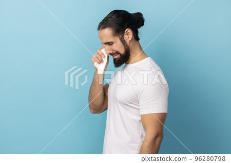 Man Standing Side Sad