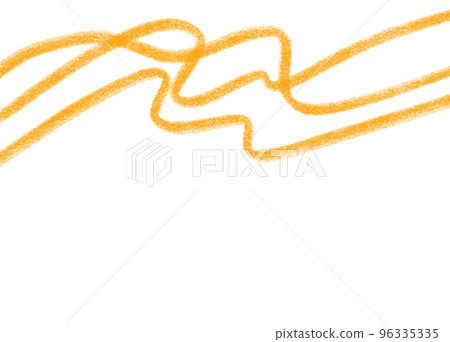 orange scribble