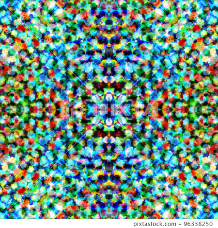 Richly colored pattern 127 - Stock Illustration [96338250] - PIXTA