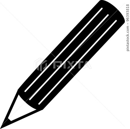 Simple and cute illustration of a pencil - Stock Illustration [96393818 ...
