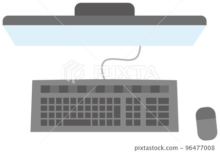 Personal computer illustration - Stock Illustration [96477008] - PIXTA
