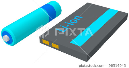 Lithium ion battery - Stock Illustration [96514943] - PIXTA