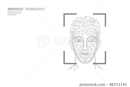 Female Human Head Vector