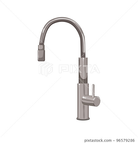 tap faucet water cartoon vector illustration - Stock Illustration ...