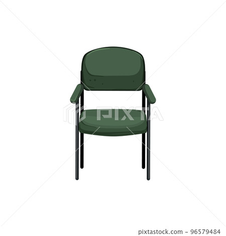 Broken Office Chair Cartoon