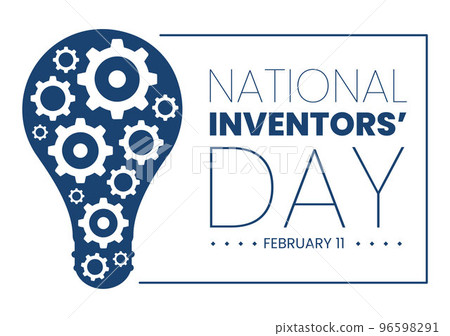 National Inventors Day on February 11... - Stock Illustration [96598291 ...
