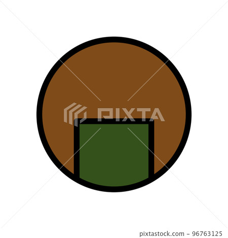 Mini food rice crackers - Stock Illustration [96763125] - PIXTA