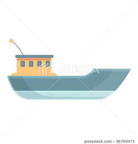 Rc ship icon cartoon vector. Remote control.... - Stock Illustration ...