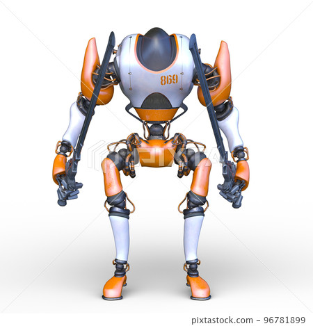 Battle robot - Stock Illustration [96781899] - PIXTA
