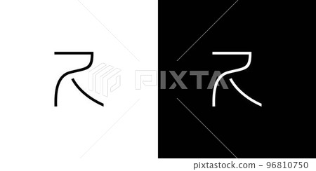 Simple and modern letter R initials logo design 2-插圖素材 [96810750] - PIXTA圖庫