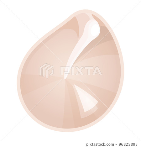 Illustration of eardrum_skin color - Stock Illustration [96825895] - PIXTA