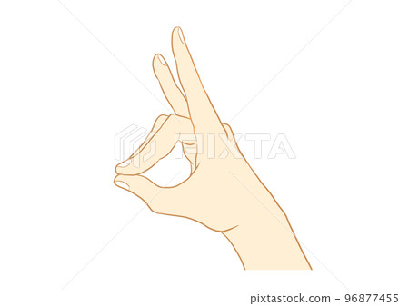 Fox hand right hand - Stock Illustration [96877455] - PIXTA