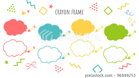frame of paint illustration - Stock Illustration [96899253] - PIXTA