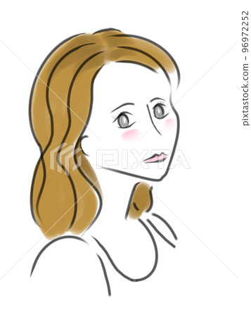 Woman - Stock Illustration [96972252] - PIXTA