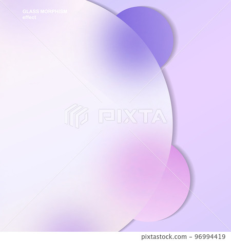 Modern background with glass morphism vector... - Stock Illustration ...