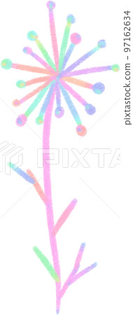 Rainbow line Leaves illustrations-插圖素材 [97162634] - PIXTA圖庫