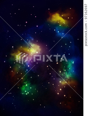 Abstract starry space - Stock Illustration [97162697] - PIXTA
