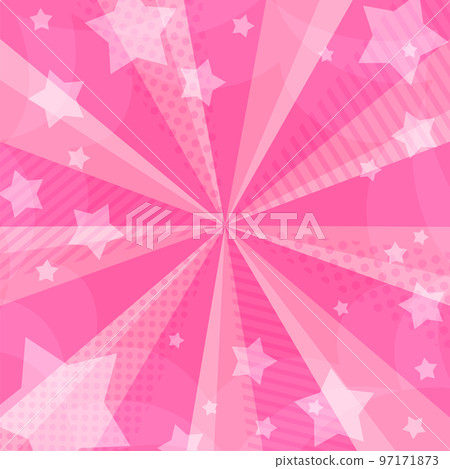 A stylish pink radial background material... - Stock Illustration ...