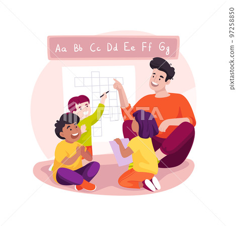 Homeschool co-op isolated cartoon vector... - Stock Illustration ...