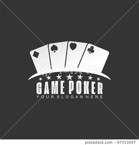 gambling card image graphic icon logo design... - Stock Illustration ...