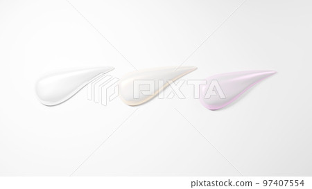 Sample material for beauty cream. color sample. - Stock Illustration ...