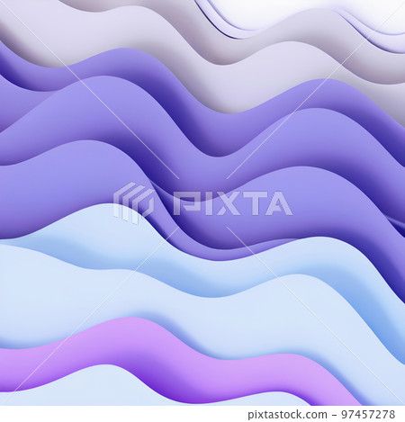 Abstract 3D Paper Background - Stock Illustration [97457278] - PIXTA