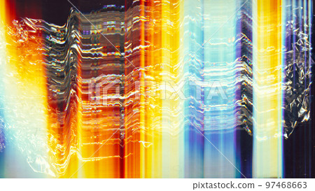 Distorted screen. Signal error. Multicolor... - Stock Illustration ...