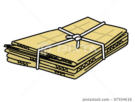 corrugated cardboard - Stock Illustration [97504616] - PIXTA
