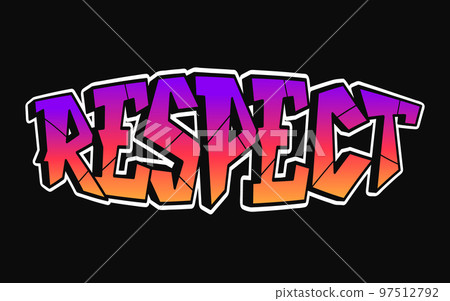 Respect Poster Graffiti