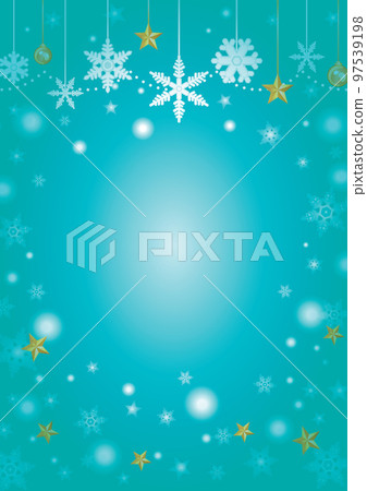 Christmas star and snowflake background... - Stock Illustration ...