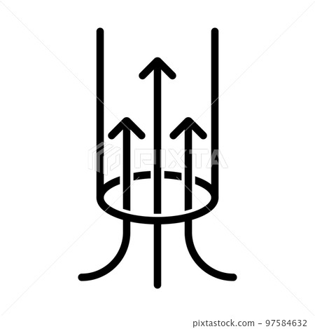 Suction icon vector for graphic design, logo,... - Stock Illustration ...