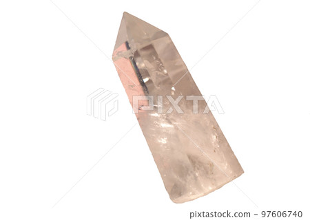 Crystal hexagonal prism parts - Stock Illustration [97606740] - PIXTA