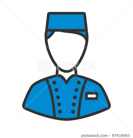 Hotel Boy Icon - Stock Illustration [97616983] - PIXTA