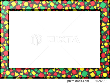 Rasta color frame 3 - Stock Illustration [97626388] - PIXTA