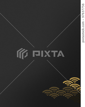 simple japanese wave - Stock Illustration [97637756] - PIXTA