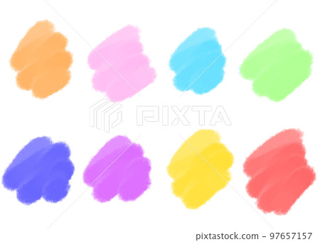 Color-coded watercolor style heading tags - Stock Illustration ...