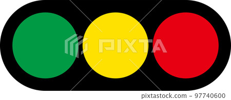 Traffic light signal traffic pictogram symbol... - Stock Illustration ...