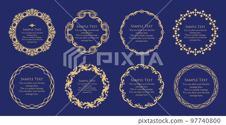 Luxury card design. Antique decorative design.... - Stock Illustration ...