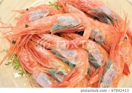 Echizen sweet shrimp with roe - Stock Photo [97842413] - PIXTA