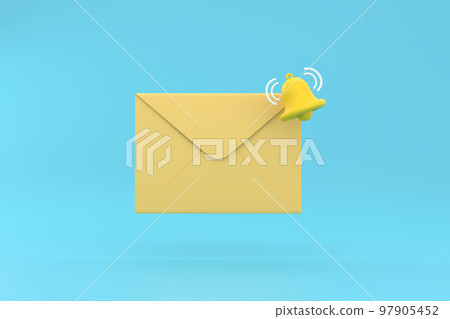 Bell Outlook 228 New Email Notification Stock Photos, High Res