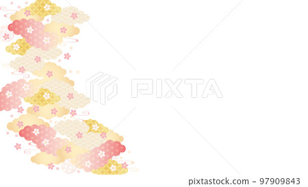 bg material-sakura 2-2 vector - Stock Illustration [97909843] - PIXTA