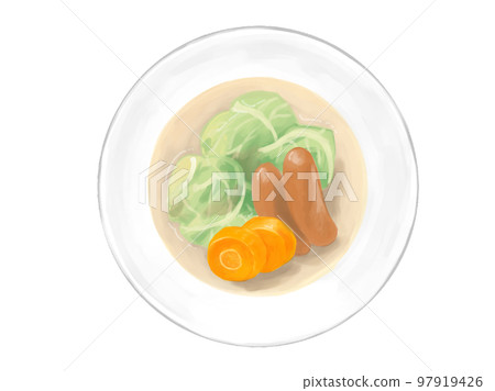 Roll cabbage - Stock Illustration [97919426] - PIXTA