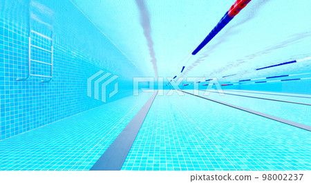 Swimming Pool Lane Lines Background