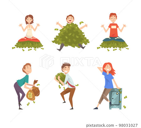Posh Person Cartoon Clipart