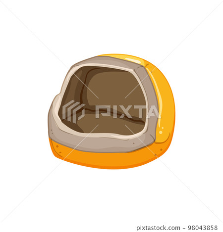 kitty cat house cartoon vector illustration - Stock Illustration ...