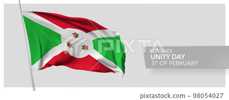 Burundi unity day greeting card, banner vector... - Stock Illustration ...