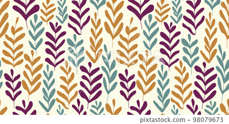 Organic pattern - seamless - Stock Illustration [98079673] - PIXTA
