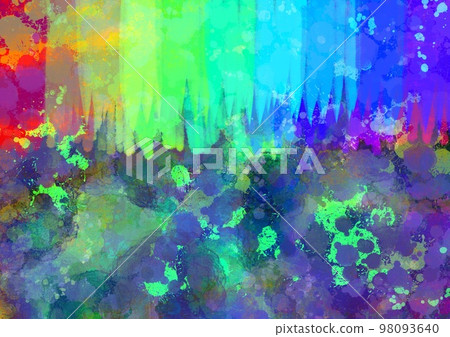 Retro rainbow color, dull color, colorful,... - Stock Illustration ...